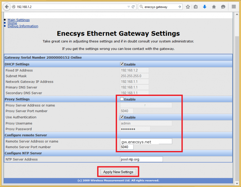 How to Configure Your Enecsys Gateway - Enecsys Monitoring
